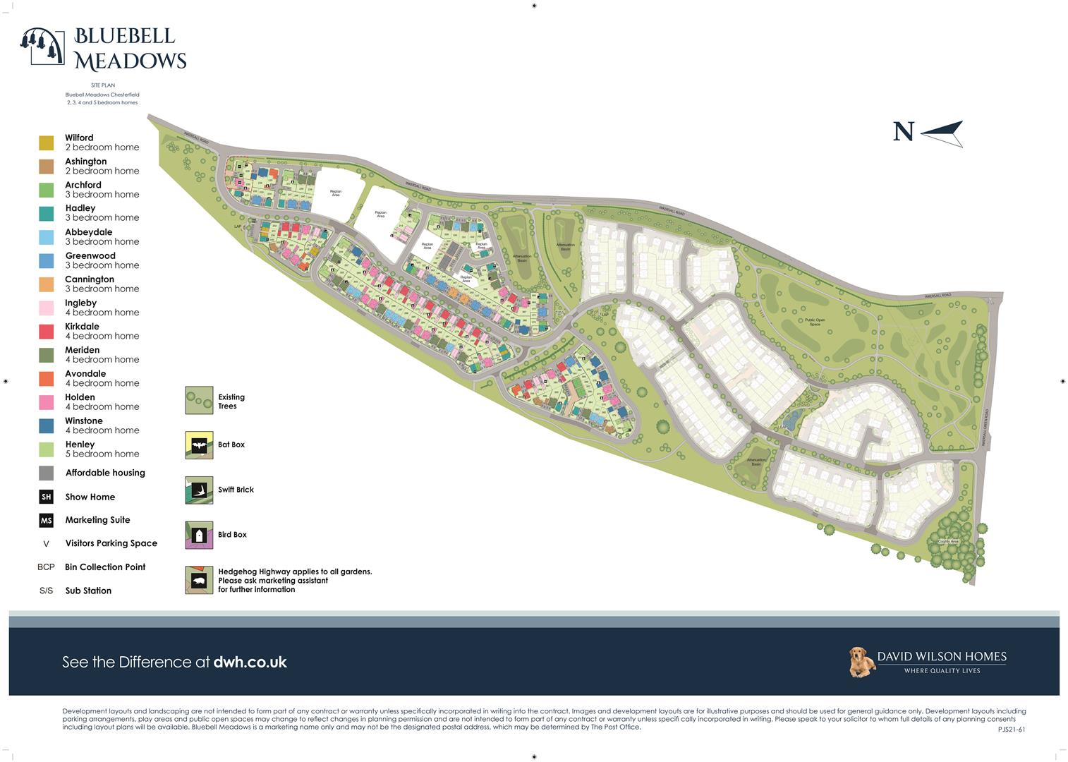 Bluebell Meadows - David Wilson Homes - Pinewood Properties